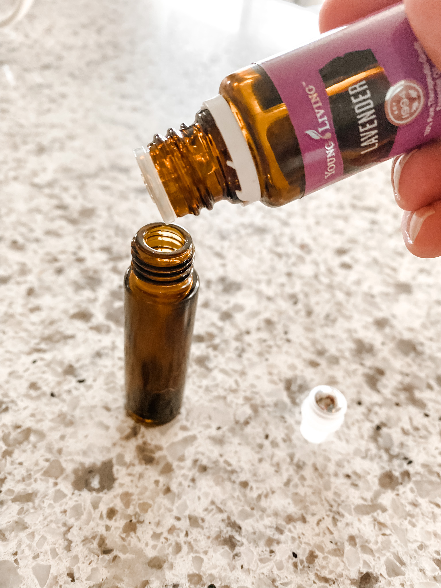 How To Make An Essential Oil Roller Ball - Grace In Cozy